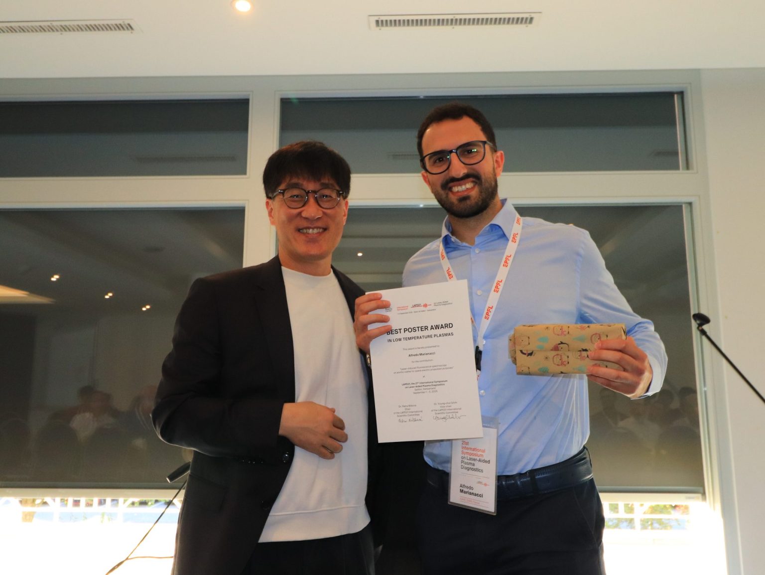 Best poster awards ‒ LAPD 21 ‐ EPFL